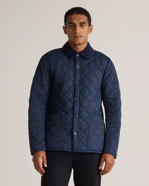 Quince Featherless Quilted Jacket - Admiral