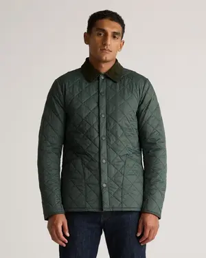 Quince Featherless Quilted Jacket - Verdant Pine