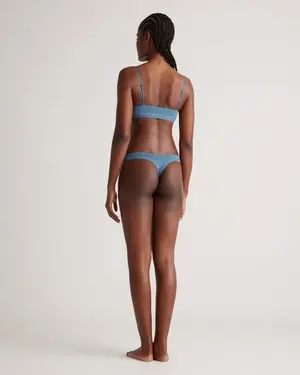 Quince Scoop Bralette - Ocean