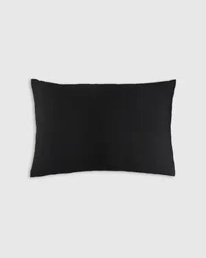 Quince Mulberry Silk Pillowcase Black
