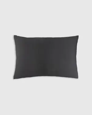 Quince Mulberry Silk Pillowcase - Charcoal
