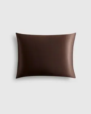 Quince Mulberry Silk Pillowcase Espresso