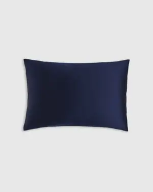Quince Mulberry Silk Pillowcase Navy
