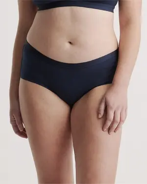 Quince Women's Micromodal Brief Navy