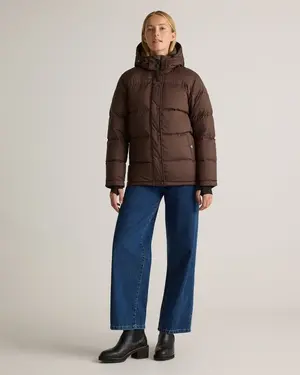 Quince Responsible Down Puffer Jacket - Hot Fudge