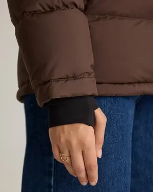 Quince Responsible Down Puffer Jacket - Hot Fudge