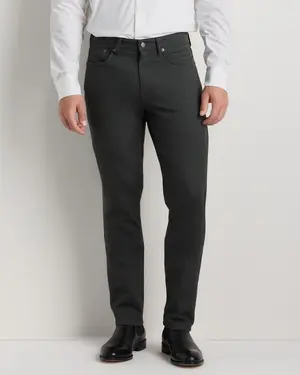 Quince Quince Comfort Stretch Traveler Pants Dark Charcoal