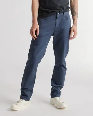 Quince Comfort Stretch Traveler 5-pocket Pants Straight - Navy