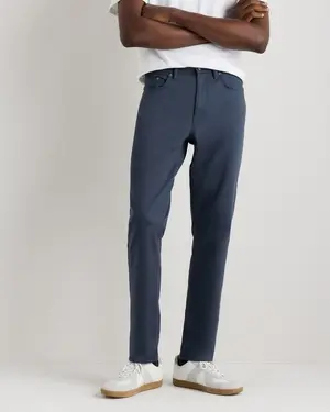 Quince Quince Comfort Stretch Traveler Pants Ocean