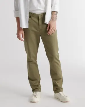 Quince Quince Comfort Stretch Traveler Pants Olive