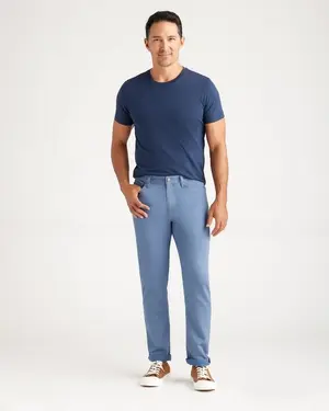 Quince Comfort Stretch Traveler Pants - Washed Blue