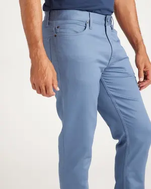 Quince Comfort Stretch Traveler Pants - Washed Blue
