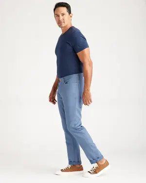 Quince Comfort Stretch Traveler Pants - Washed Blue
