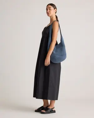 Quince Hand Crochet Hobo Shoulder Bag