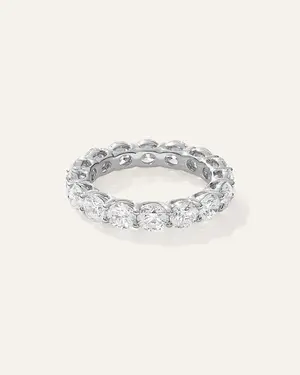 Quince Lab Grown Diamond Eternity Band Ring - Platinum