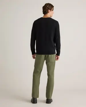 Quince Cotton Chino Drawstring Pants - Trellis