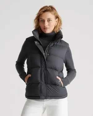Quince Responsible Down Puffer Vest - Black