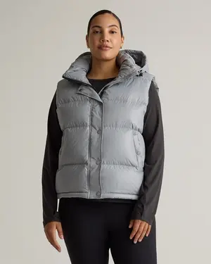 Quince Quilted Vests For Women