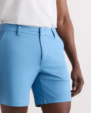Quince Protech Golf Shorts 7 - Riviera Blue