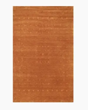Quince Dakota Hand-loomed Wool Rug Amber