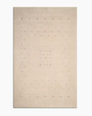 Quince Dakota Hand-loomed Wool Rug - Beige
