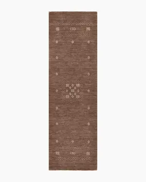 Quince Dakota Hand-loomed Wool Rug Brown