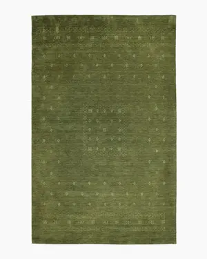 Quince Dakota Hand-loomed Wool Rug - Olive