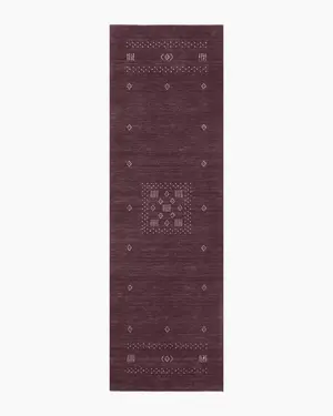 Quince Dakota Hand-loomed Wool Rug - Purple