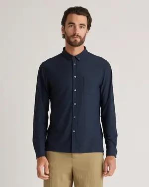 Quince Propique Performance Button Down - Navy