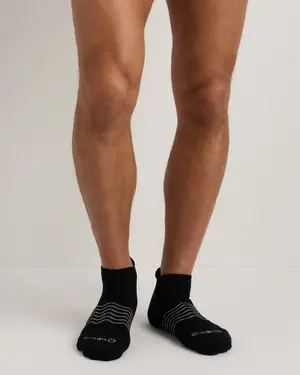 Quince Athletic Ankle Socks - Black