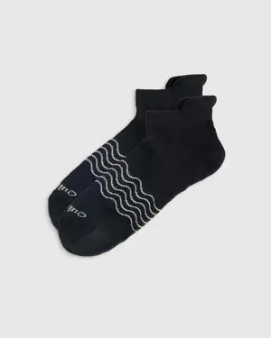 Quince Athletic Ankle Socks - Black