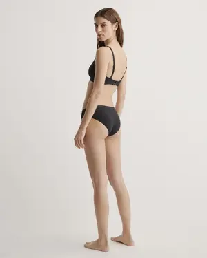 Quince Micromodal Bikini - Black