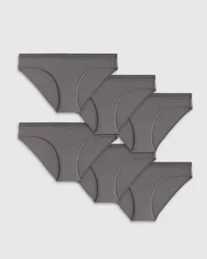 Quince Micromodal Bikini - Grey