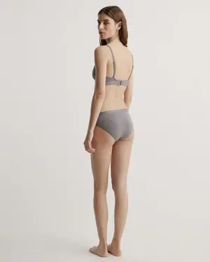 Quince Micromodal Bikini - Grey