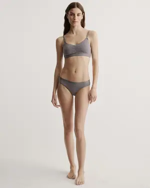 Quince Micromodal Bikini - Grey