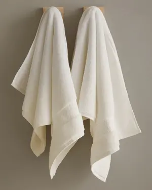 Quince Turkish Ultra Plush Bath Towel Bundle - Ivory