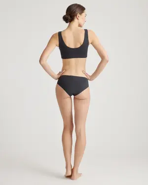 Quince Hipster - Black/soft White/ocean
