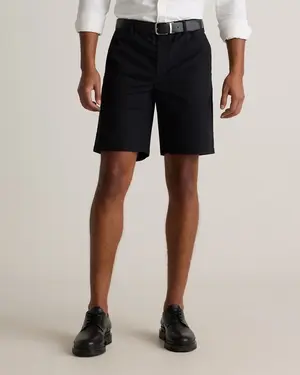 Quince Classic Stretch Chino 9" Shorts - Black