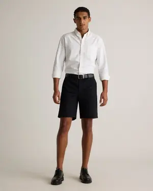 Quince Classic Stretch Chino 9" Shorts - Black