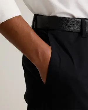 Quince Classic Stretch Chino 9" Shorts - Black
