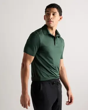 Quince Super Soft Performance Polo Shirt - Olive