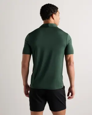 Quince Super Soft Performance Polo Shirt - Olive