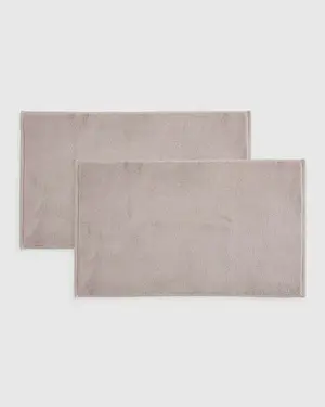 Quince Turkish Bath Mat Bundle - Grey