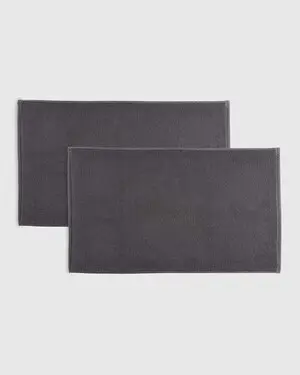 Quince Turkish Bath Mat Bundle - Slate