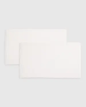 Quince Turkish Bath Mat Bundle - White