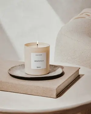 Quince Grapefruit Candle, Plant-based Wax