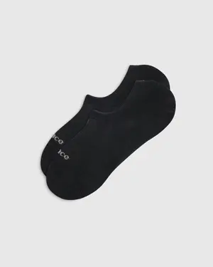 Quince Everyday Lightweight Cotton No-show Socks 4 Pack