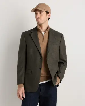 Quince Cashmere Trouser Socks - Teak
