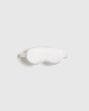 Quince Mulberry Beauty Sleep Mask - White