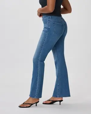 Quince Luna Stretch Flare Jeans - Seaside Blue
